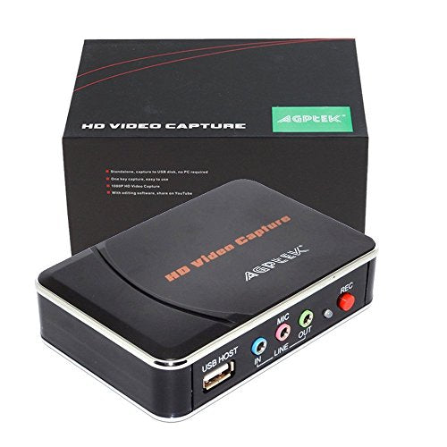 1080P HDMI Capture HD Game Capture Card - 1080P HDMI/Component Recorder ...